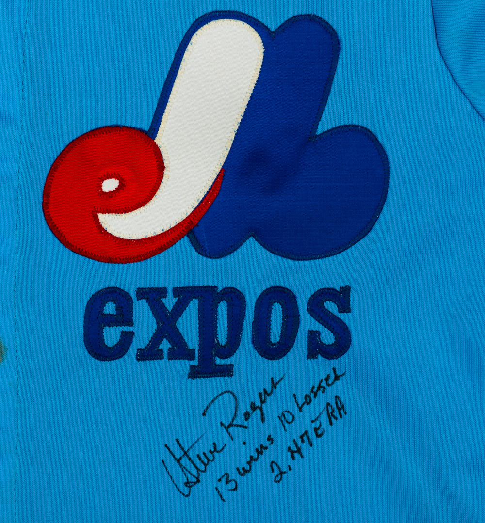 Lot Detail - Steve Rogers' 1978 Montreal Expos Signed Game-Worn Road ... Lot Detail - Steve Rogers' 1978 Montreal Expos Signed Game-Worn Road ...